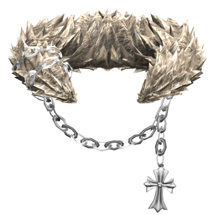 Fourrure col beige - Roblox