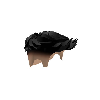 Swept Drop Fade Pelo Negro - Roblox