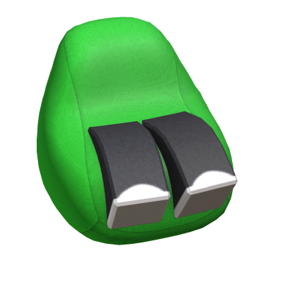green bean bag chair Roblox