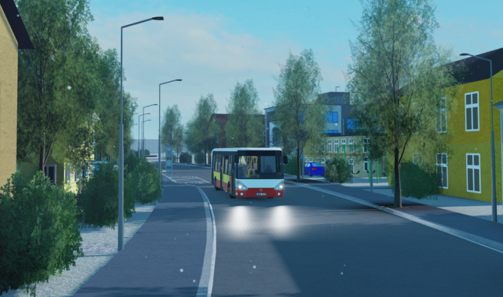 Ônibus de Hradec (NOVA REPAINT!!) - Roblox