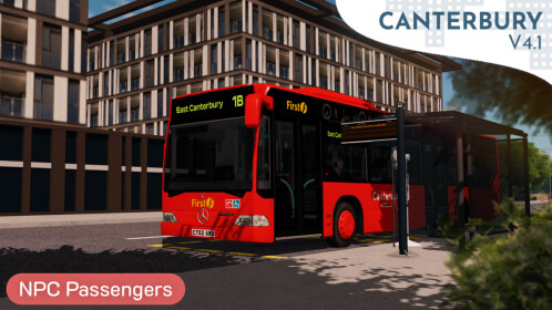 [البيع] Canterbury & District Bus Simulator V4.1 - Roblox
