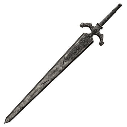 Silver Ordovis Greatsword - Roblox