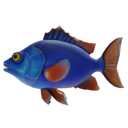 Cute Blue Fish Backpack | Roblox Item - Rolimon's