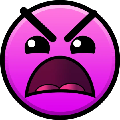 Geometry Dash Insane face