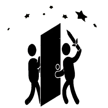 Squid Game Hide Seek Wall Mural