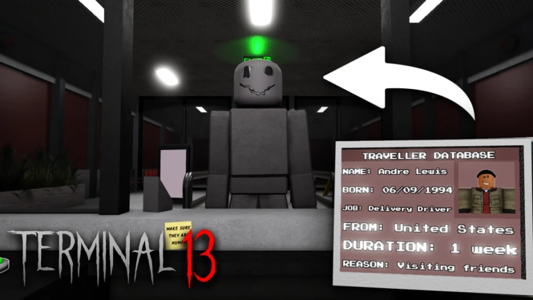 Terminal 13: No Humano | Juega en Roblox