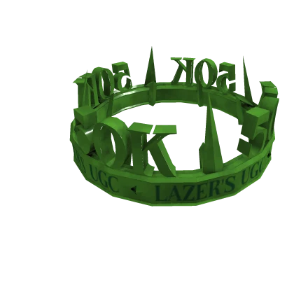 Lazer's UGC 50K Members Crown | Roblox Item - Rolimon's