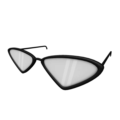 White Triangle Glasses | Roblox Item - Rolimon's