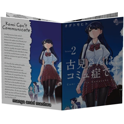 Reading Komi Can't Communicate manga vol 2 | Roblox Item - Rolimon's