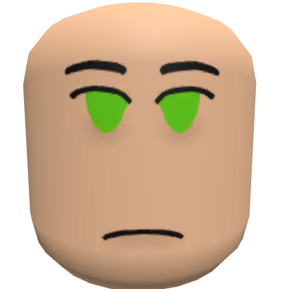 Cara Ligera Neutral [Ojos Verdes] - Roblox