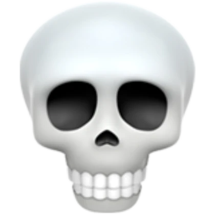 iOS Skull Emoji