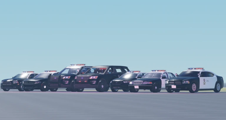 LAPD Patrol Vehicle Pack