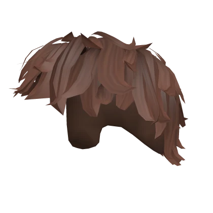 Brown Short Mullet | Roblox Item - Rolimon's