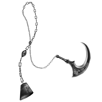 Silver Ornate Gaian Esoteric Chained Skein Blade | Roblox Item - Rolimon's