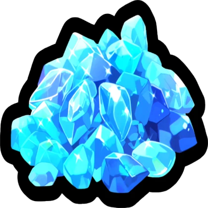 diamond pile