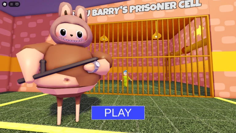 ¡LA FUGA DE LA PRISIÓN DE LABUBU BARRY! (OBBY) - Roblox