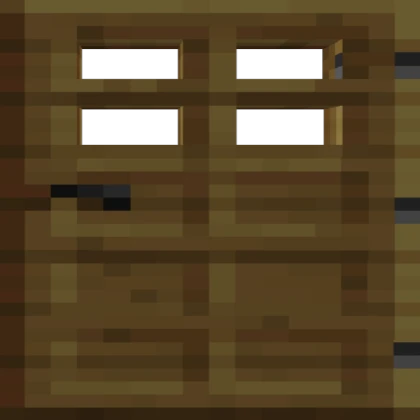 Minecraft Wooden Door (Right)
