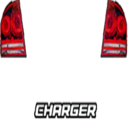 dodge charger back lights white