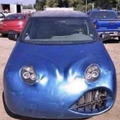angry car