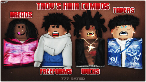 [OUTFITS] 777 Combos de Cheveux - Roblox