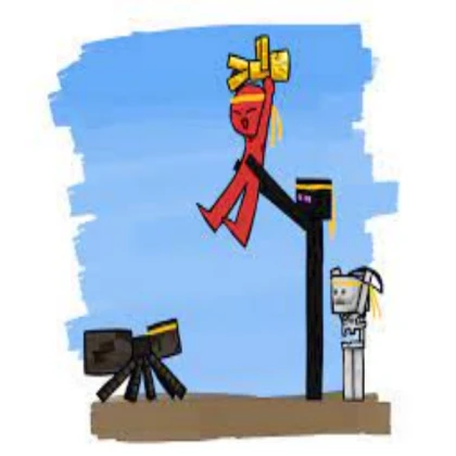 alan becker stick figure red avm / ava