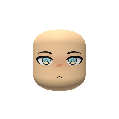 Blue & Yellow Serious Eyes Face | Roblox Item - Rolimon's