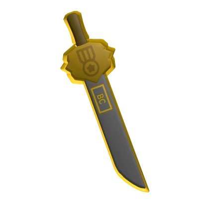 Gold Sword of Badges | Roblox Item - Rolimon's
