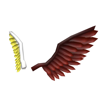 half angel half devil wing