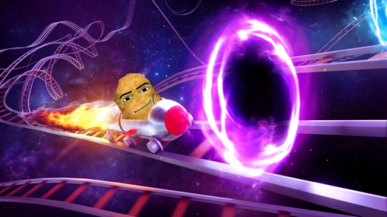 Passeio de carrinho em Dagedago Chicken Nugget Meme Joe - Roblox