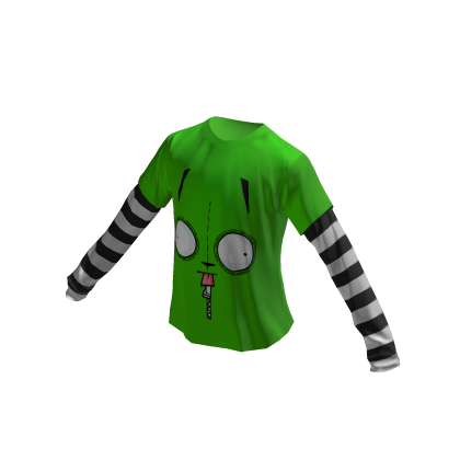 Camiseta con cara de Invader Zim GIR con licencia oficial - Roblox