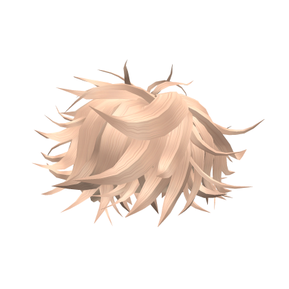 Cabello rubio natural esponjoso - Roblox