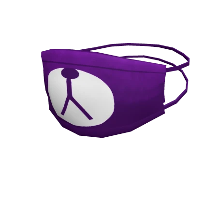 Purple Bear Face Mask | Roblox Item - Rolimon's