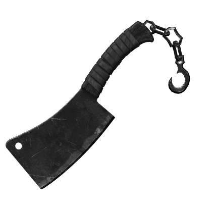 Black Chained Horror Cleaver Back (Right) | Roblox Item - Rolimon's