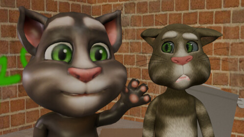 Talking Tom/ Only a cat ロールプレイ [NEW UPDATE] - Roblox