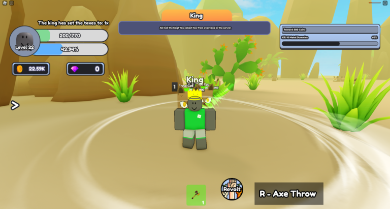 ¡Yo soy el Rey! [ALPHA] - Roblox