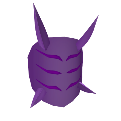 Purple Demon Mask - Roblox