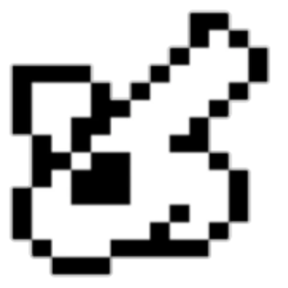 UNDERTALE CALL OF THE VOID GASTER HAND [SPRITE 2]