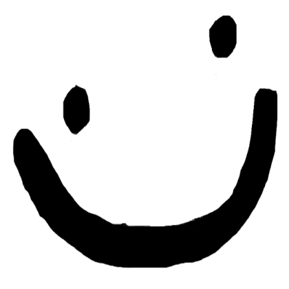 Derpy / cute smiley face