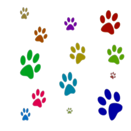 paw patterns