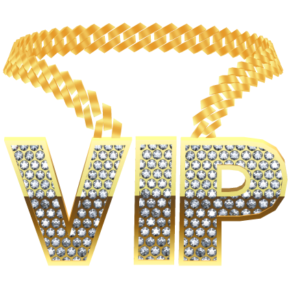 قلادة سلسلة VIP ذهبية - Roblox