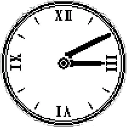 Time paradox Clock
