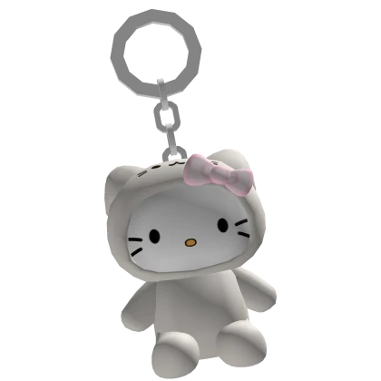 Cute Pink Kawaii Pusheen Hello Kitty Keychain | Roblox Item - Rolimon's