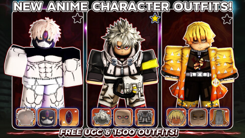 [ ️FREE UGC] ANIME OUTFITS DESIGN - Roblox
