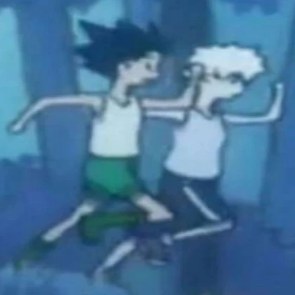 Gon and ###### just running