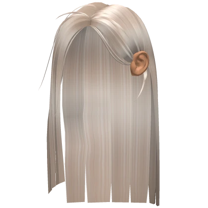 Long Straight Lavish Hair Tucked Behind Ear | Roblox Item - Rolimon's