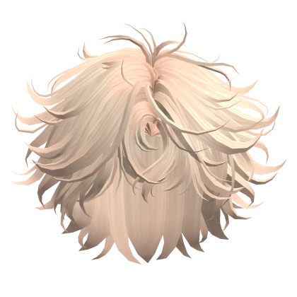 Blonde Messy Wavy Middle Part Hair | Roblox Item - Rolimon's