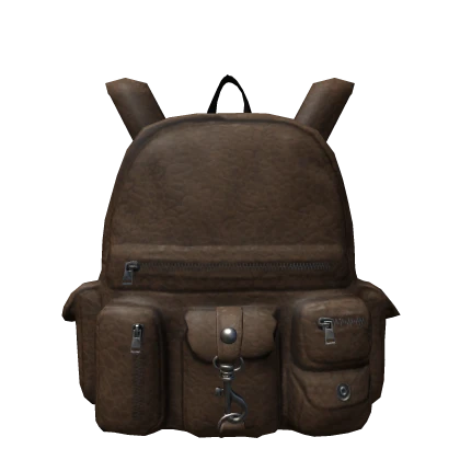 Distressed Leather Brown Backpack | Roblox Item - Rolimon's