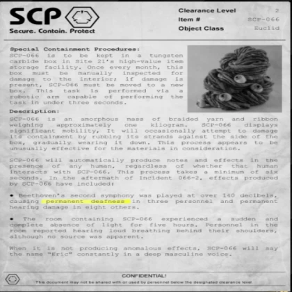 scp 066 document