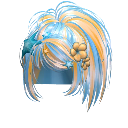 Gyaruギャル drag summer hairdo [frutiger aero🫧] | Roblox Item - Rolimon's