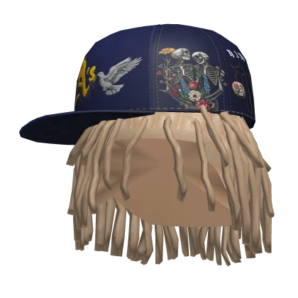 Dreads w blue cap | Roblox Item - Rolimon's